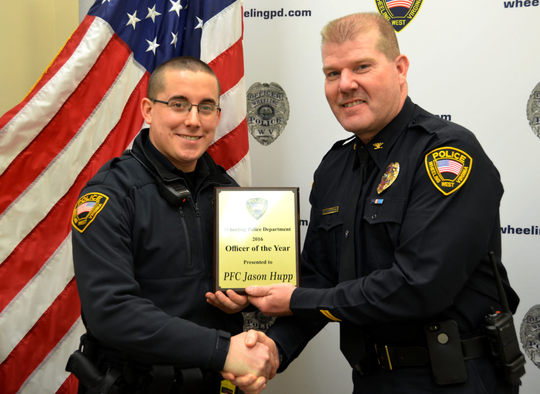 Jason Hupp Named Officer of the Year | News, Sports, Jobs - The ...